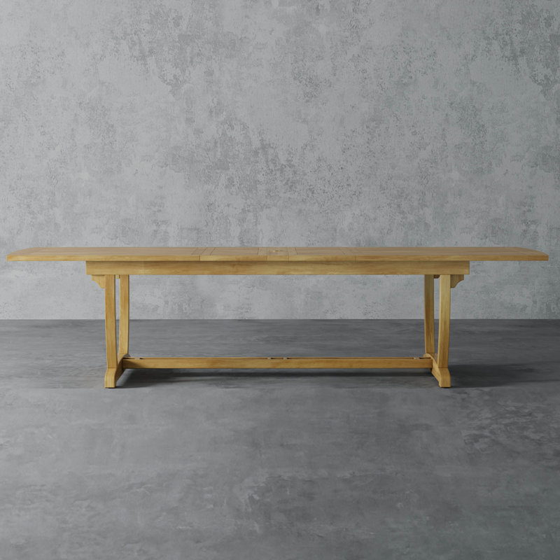 Westminster Teak Extendable Teak Dining Table Wayfair